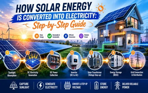 How Solar Energy is Converted into Electricity: Step-by-Step Guide